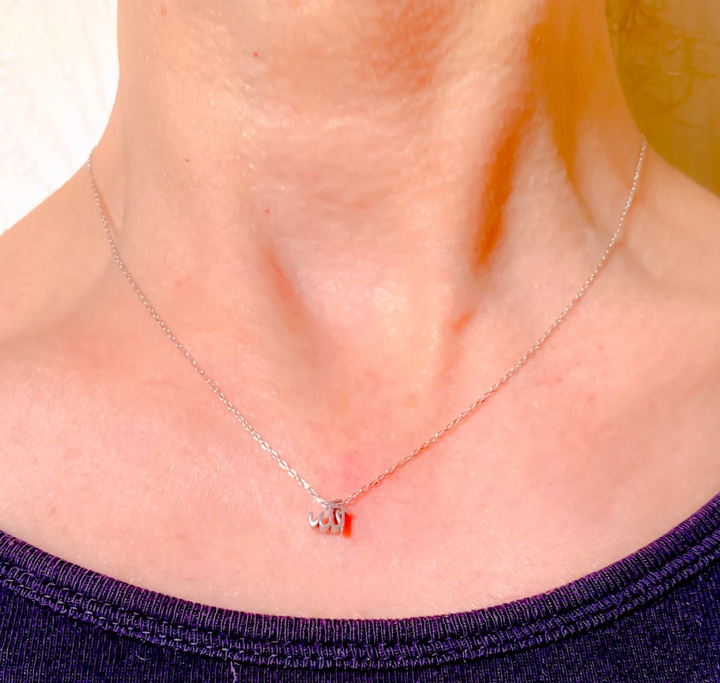 ALLAH SWT Necklace | Minimal Collection | Faith Necklace | Lifetime ...